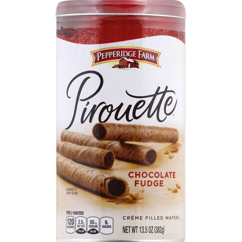 Pepperidge Farm® Crème Filled Wafers Chocolate Fudge Cookies (13.5 oz ...