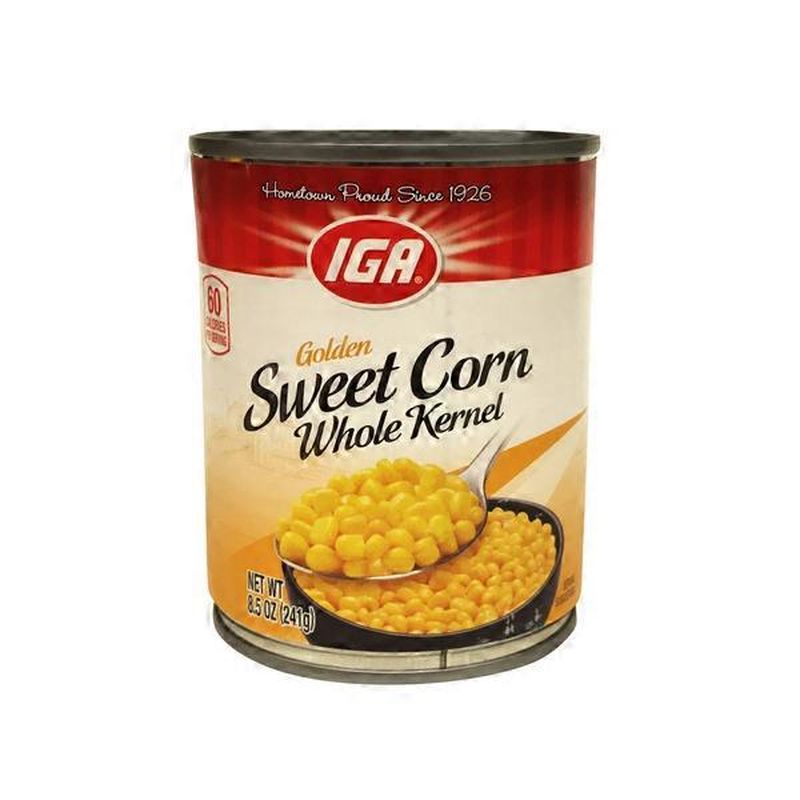 IGA Golden Sweet Corn Whole Kernel (8.5 oz) - Instacart