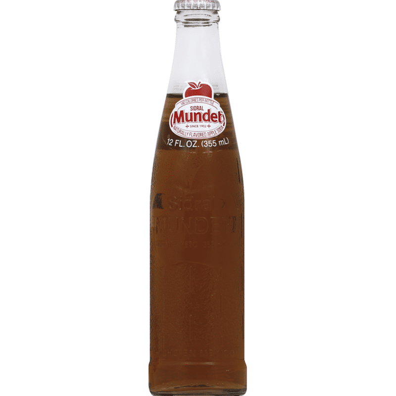 Sidral Mundet Soda, Apple (12 fl oz) - Instacart