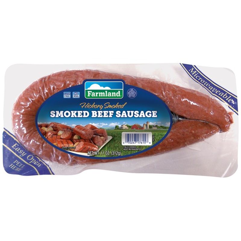 Farmland Beef Rope Smoked Sausage (11 oz) - Instacart