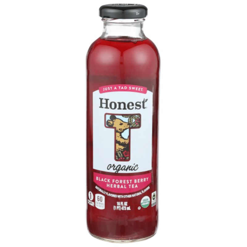 Honest Organic Black Forest Berry Herbal Tea (16 fl oz) - Instacart