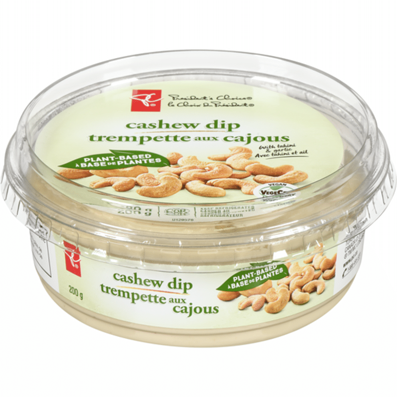 President’s Choice Original Plant-Based Cashew Dip (200 g) - Instacart