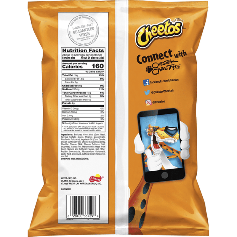 CHEETOS Crunchy Party Size Cheese Flavored Snacks (17.5 oz) Delivery or ...