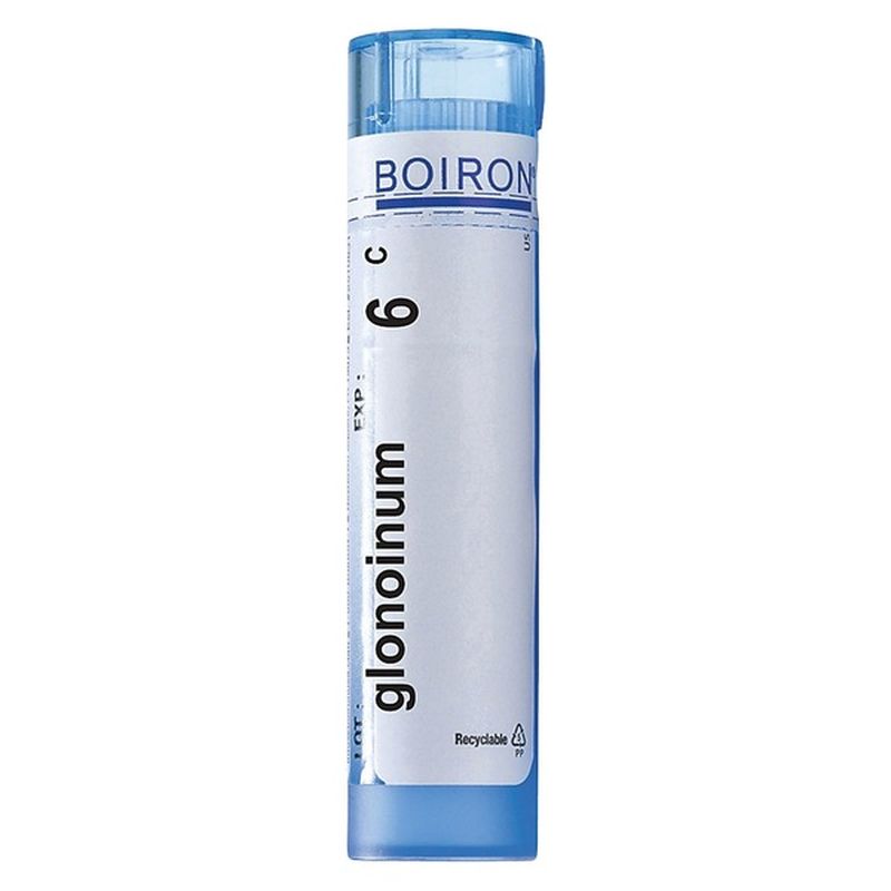 Boiron Glonoinum 6C, Homeopathic Medicine for Hot Flash, Sunstroke and ...