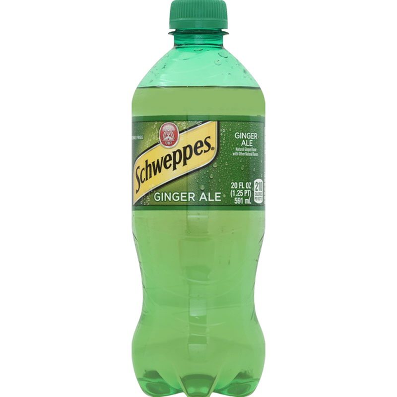 Schweppes Ginger Ale (20 fl oz) - Instacart