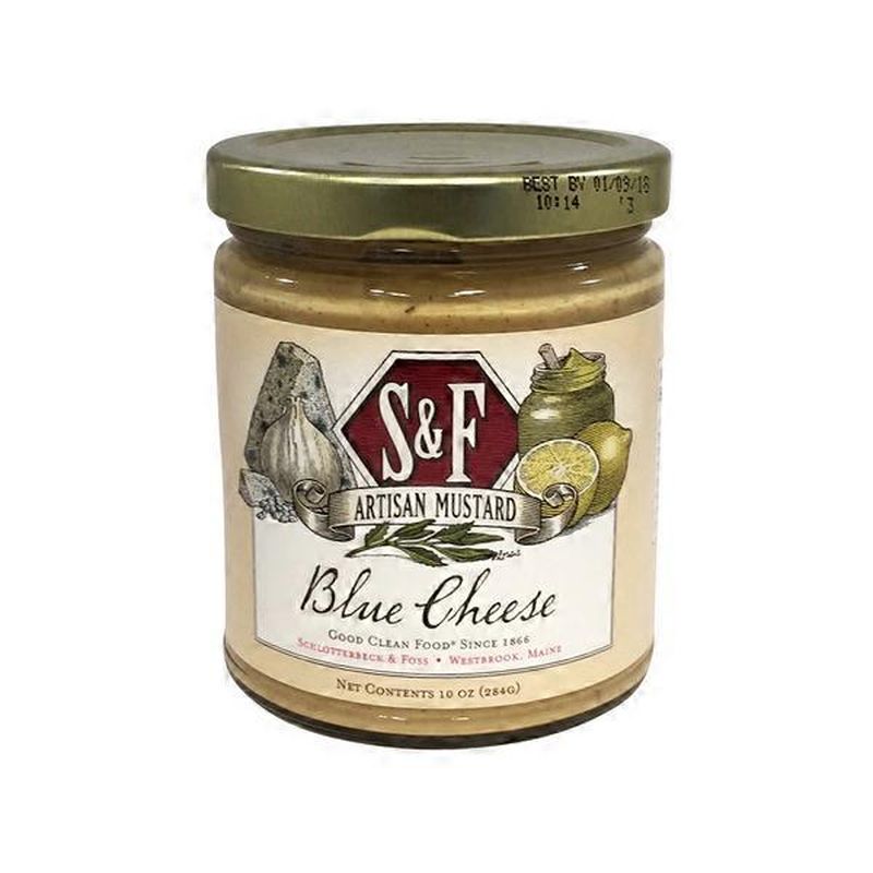 S&f Artisan Mustard Blue Cheese (10 oz) - Instacart