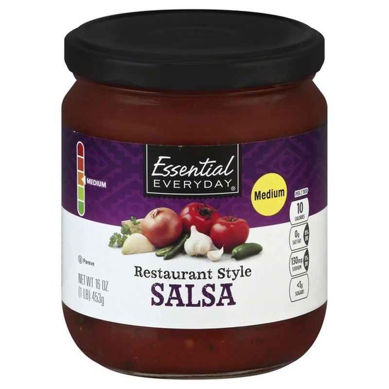 Essential Everyday Salsa, Restaurant Style, Medium (16 oz) - Instacart