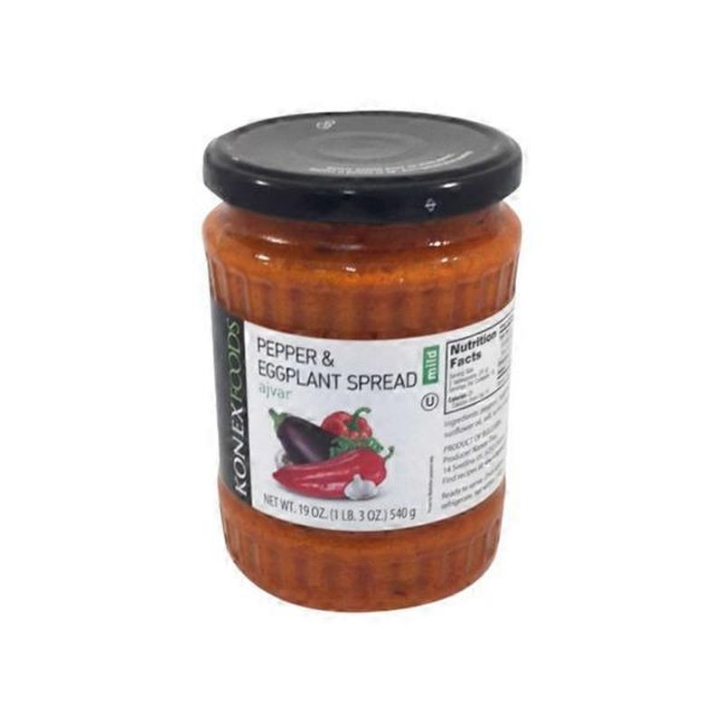 Konex Foods Pepper Eggplant Spread, Mild (19 oz) - Instacart