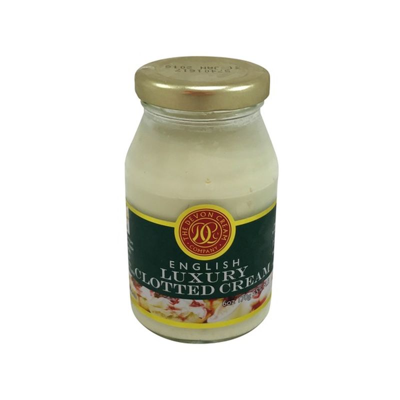 The Devon Cream Company Clotted Cream, English Luxury (6 oz) Delivery ...