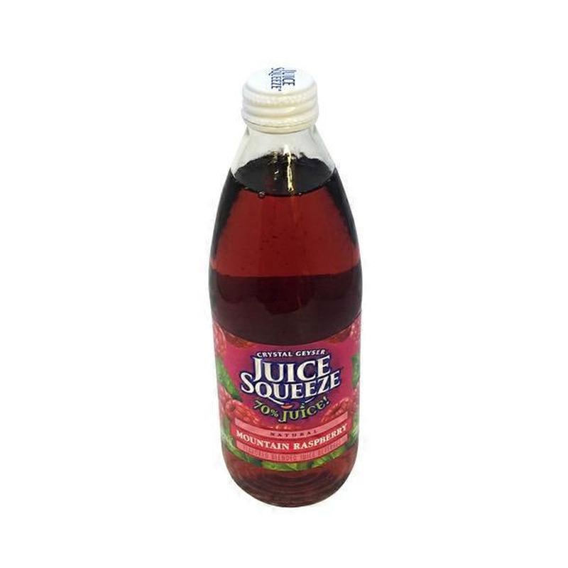 Crystal Geyser Alpine Spring Water Juice Squeeze Mountain Raspberry ...