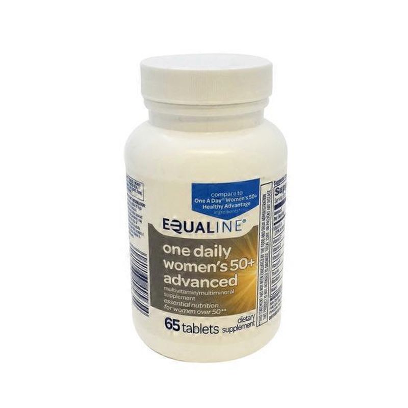 Equaline One Daily Women's 50+ Advanced Dietary Supplement (65 ct ...