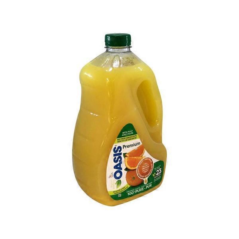 Oasis Orange Juice With Pulp (2.5 L) - Instacart