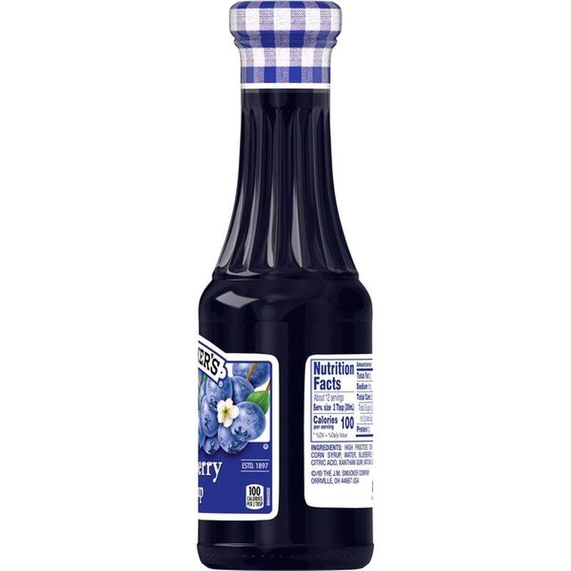 Smucker's Syrup, Blueberry (16.466 oz) Delivery or Pickup Near Me ...