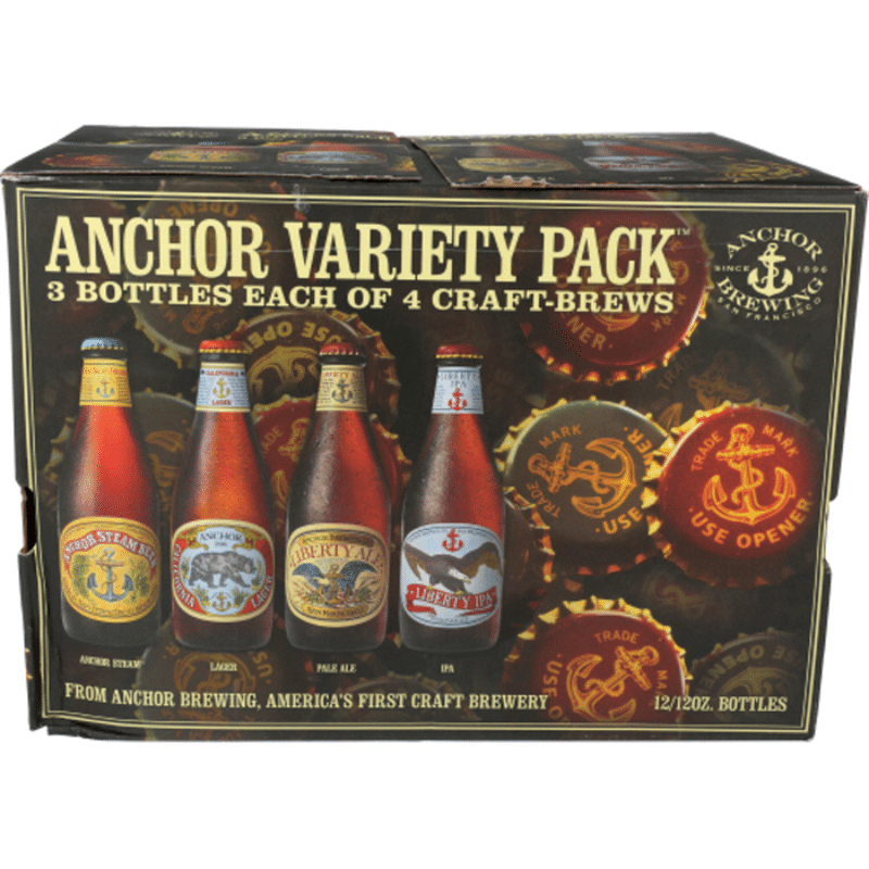 Anchor Brewing Co. Beer, Variety Pack (12 fl oz) Delivery or Pickup ...