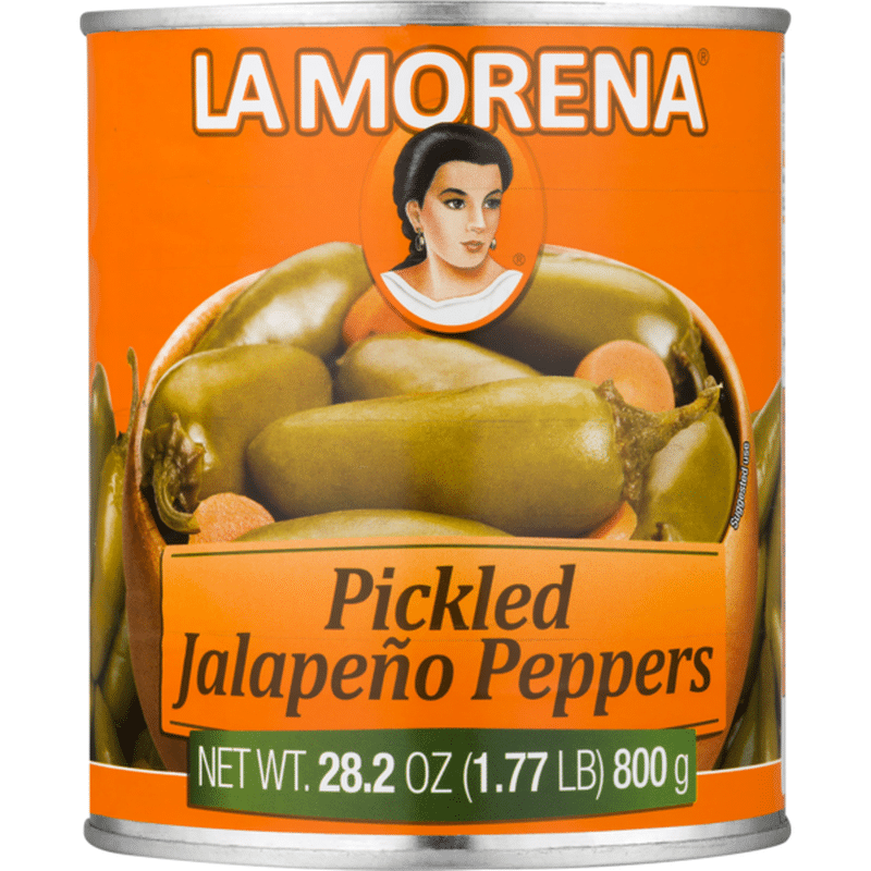 La Morena Pickled Jalapeño Peppers (28.2 oz) - Instacart