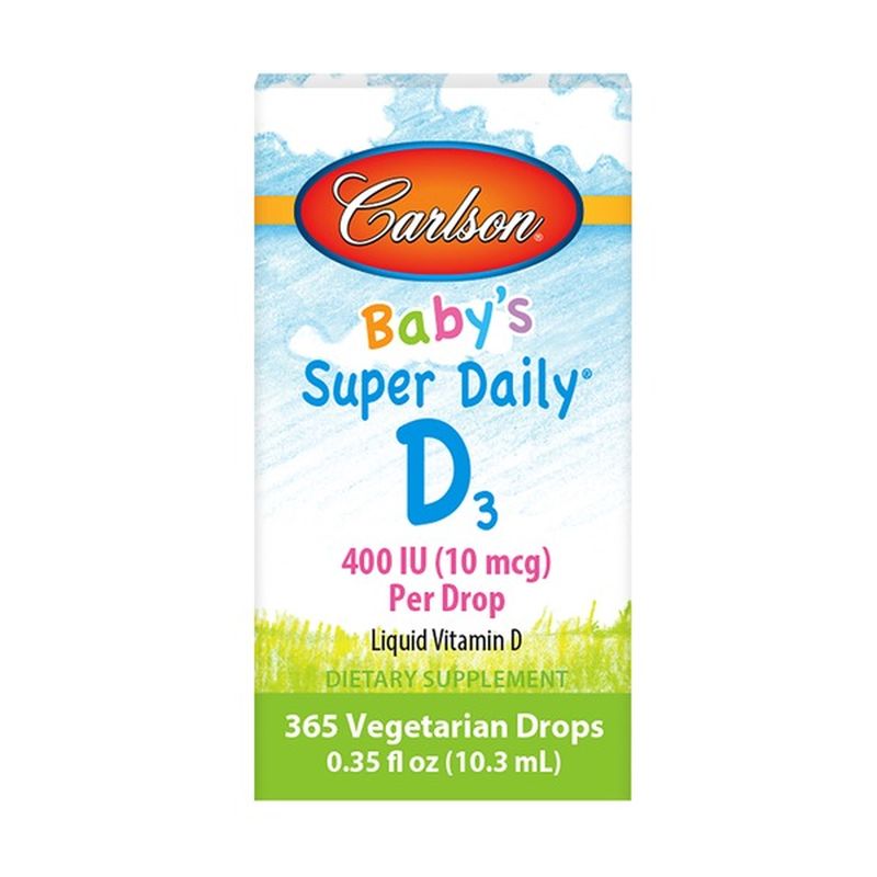 Carlson Labs Baby's Super Daily D3 (10.3 ct) Delivery or Pickup Near Me ...