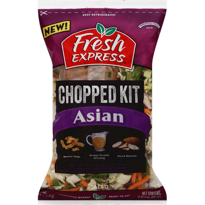 Fresh Express Chopped Kit, Asian (9.1 oz bag) - Instacart