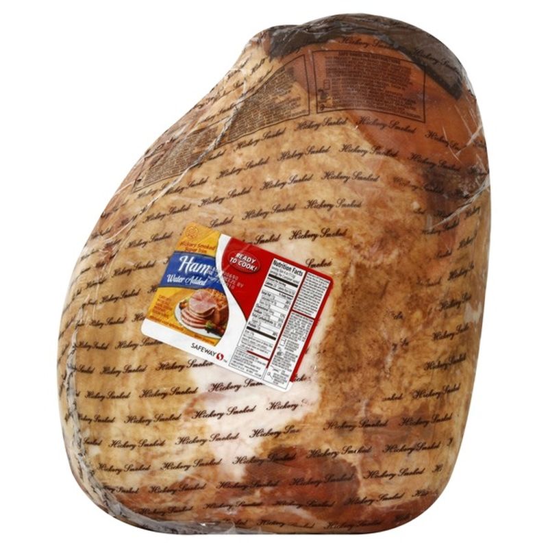 Signature Farms Whole Hickory Smoked Water Added Ham (per lb) - Instacart