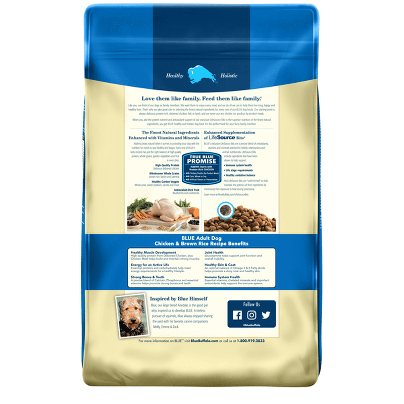 Blue Buffalo Life Protection Formula Natural Adult Dry Dog Food ...