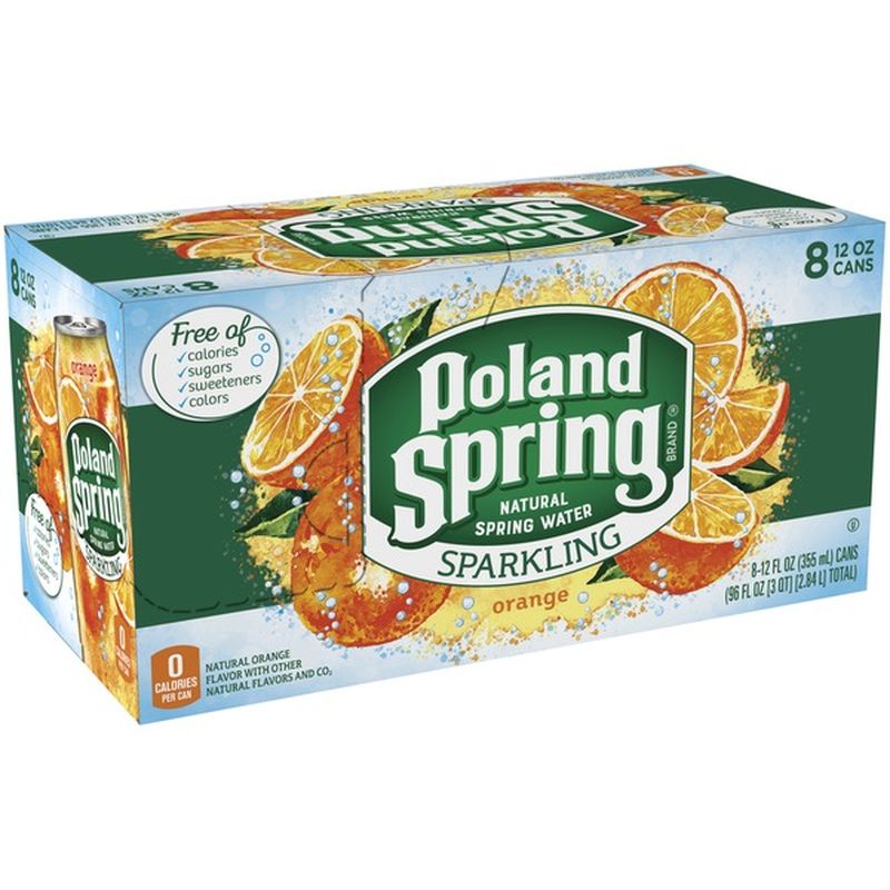 Poland Spring Sparkling Water (12 fl oz) from Stop & Shop - Instacart