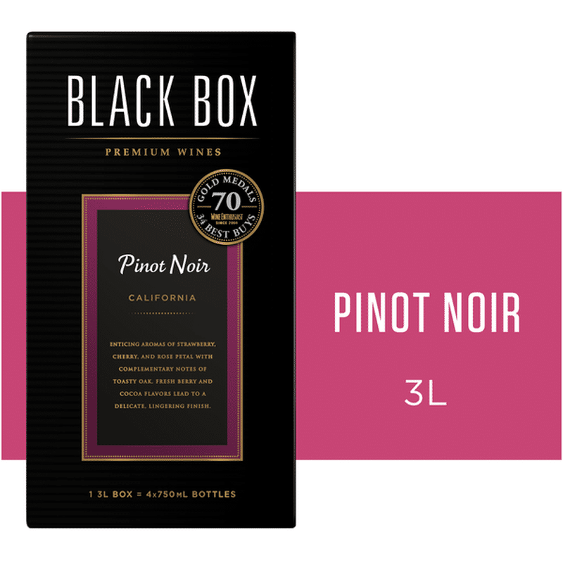 Black Box Wines Pinot Noir Red Wine (3 L) - Instacart