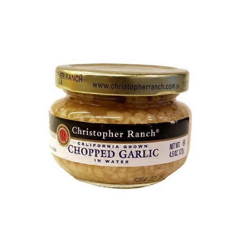 Christopher Ranch Chopped Garlic in Water (4.5 oz) - Instacart