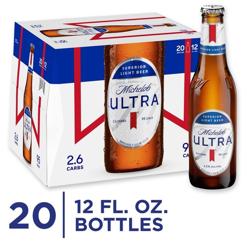 Michelob Ultra Light Beer Cans (12 fl oz) - Instacart