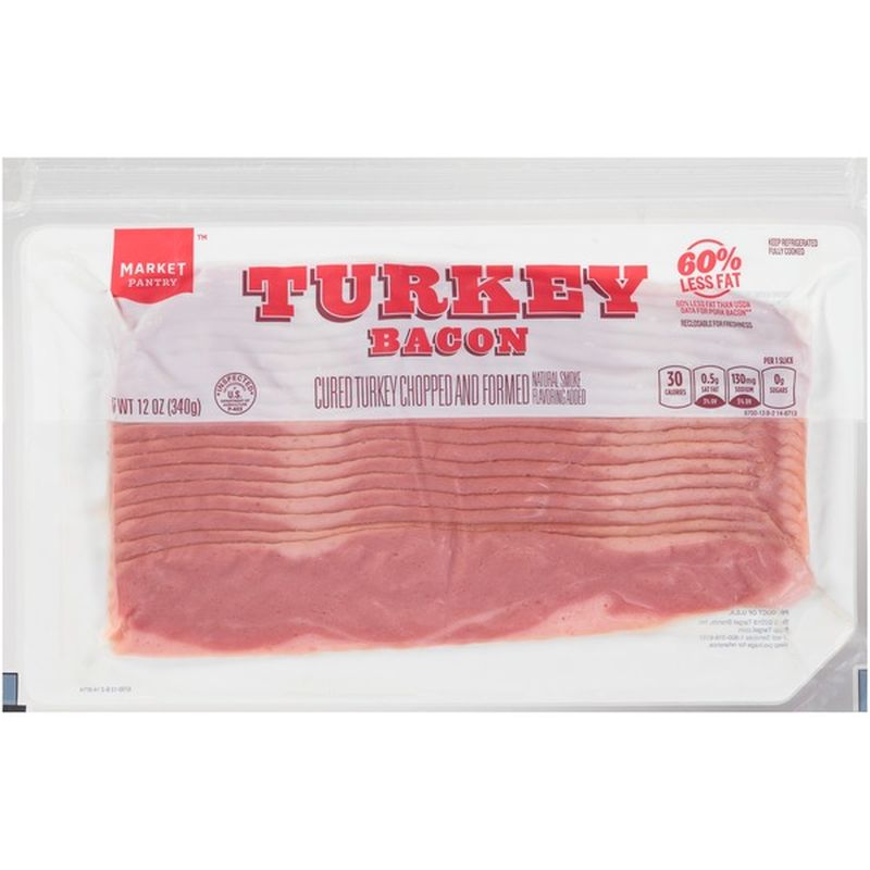 Market Pantry Turkey Bacon (12 oz) - Instacart