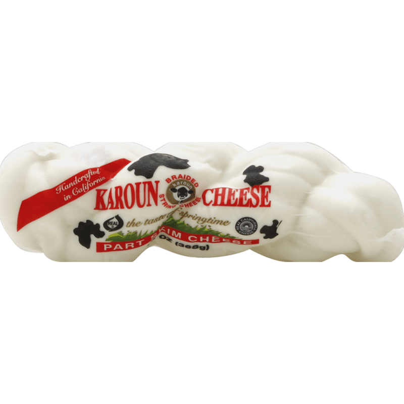 Karoun String Cheese, Braided, Part Skim Milk (13 oz) - Instacart