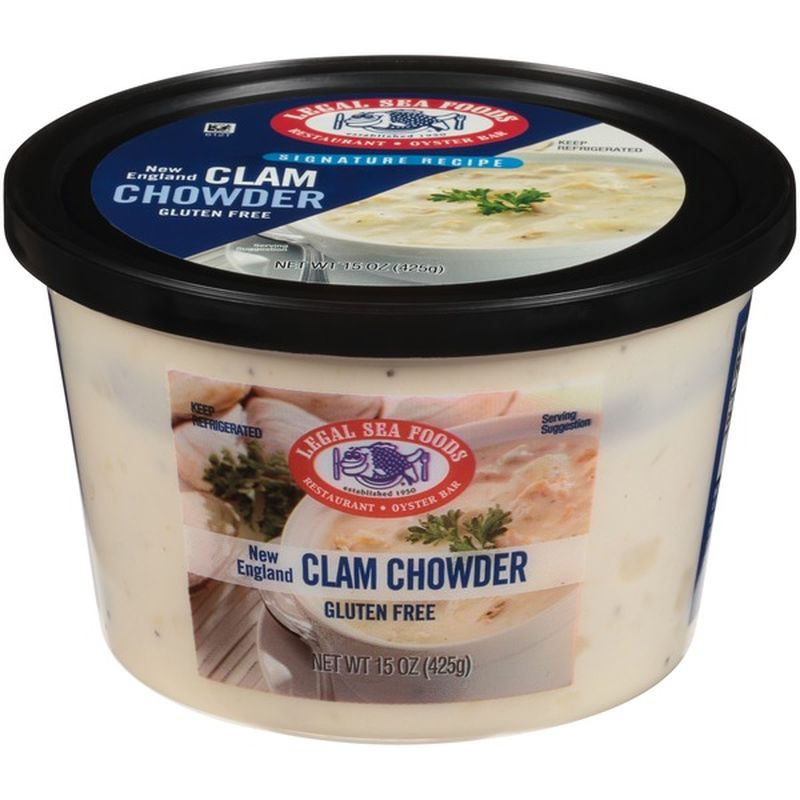 Legal Sea Foods New England Clam Chowder 15 Oz Instacart