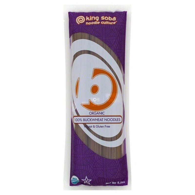 King Soba Noodles, Organic, 100% Buckwheat (8.8 oz) - Instacart