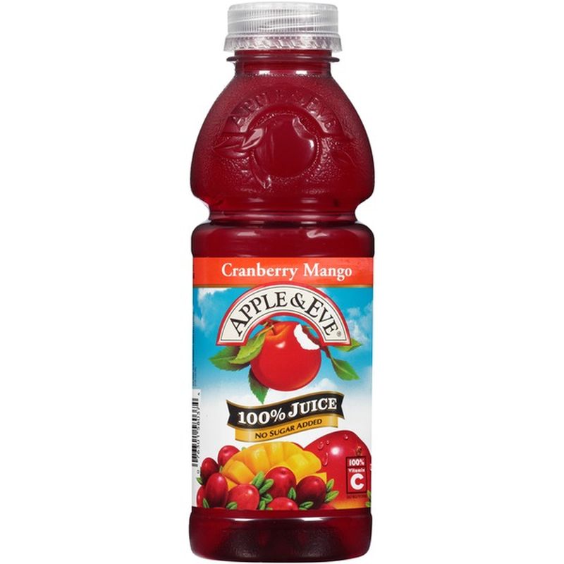 Apple & Eve Cranberry Mango Apple & Eve Cranberry Mango 100% Juice (16 ...