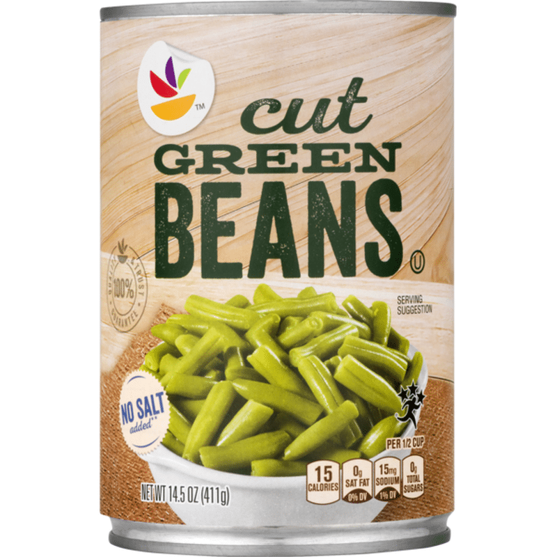 SB Green Beans, Cut, No Salt Added (14.5 oz) Delivery or Pickup Near Me ...