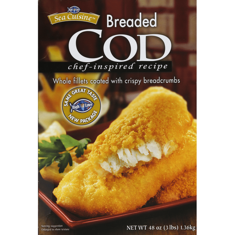 High Liner Cod, Breaded (48 oz) - Instacart