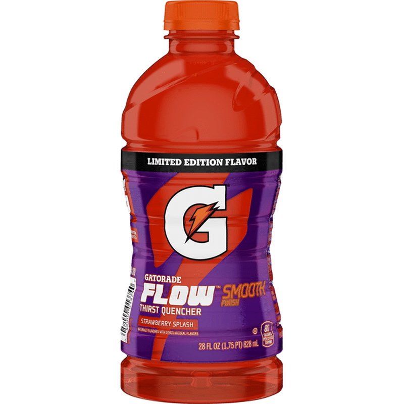 Gatorade Flow Strawberry Splash Thirst Quencher (28 fl oz) - Instacart