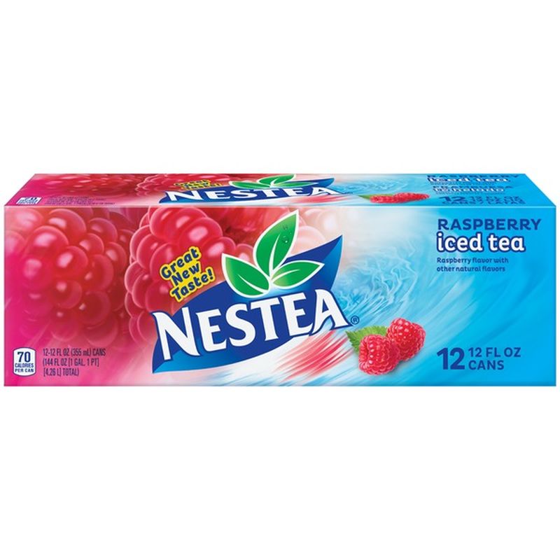 Nestea Raspberry Iced Tea (12 fl oz) - Instacart