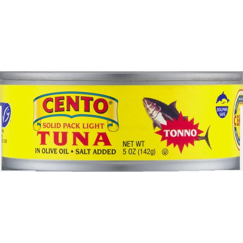 Cento Tuna, Solid Pack Light (5 oz) - Instacart