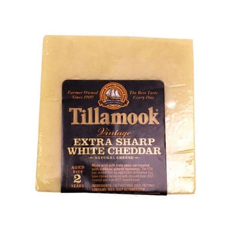 Tillamook Extra Sharp White Cheddar Cheese (per lb) - Instacart