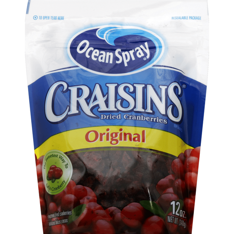 Ocean Spray Original Dried Cranberries (12 oz) - Instacart