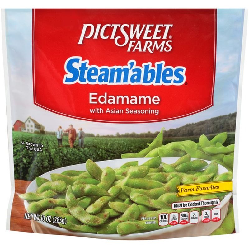Pictsweet Farms Steamables Farm Favorites with Asian Seasoning Edamame ...