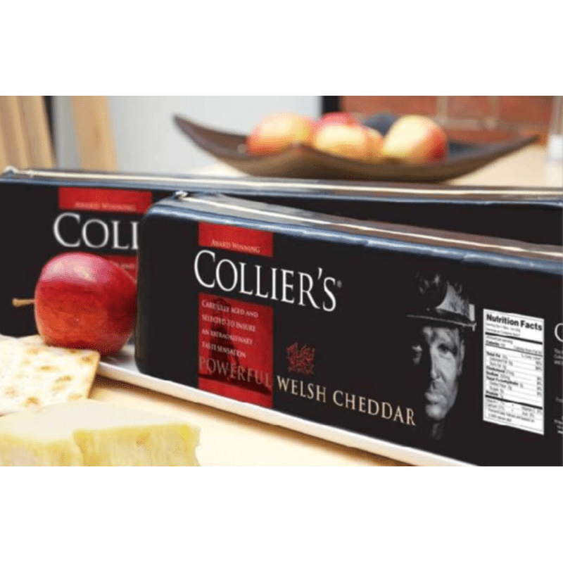 Collier's Powerful Welsh Cheddar Cheese (per lb) - Instacart