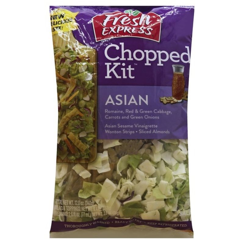 Fresh Express Chopped Kit, Asian (9.1 oz bag) - Instacart