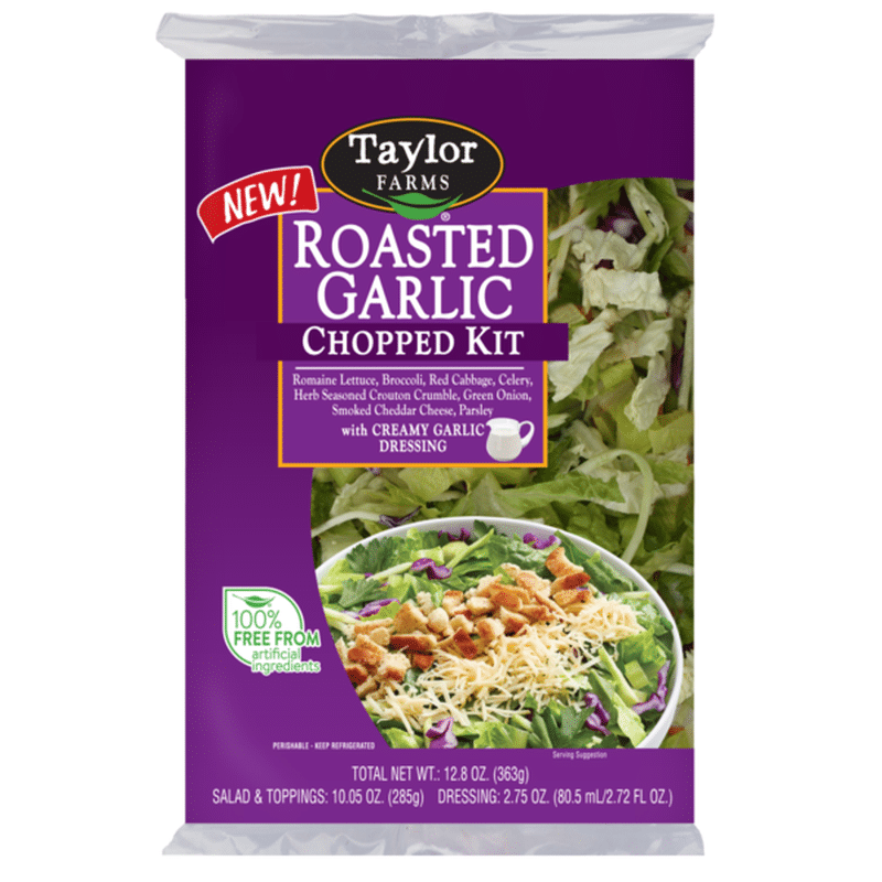 Taylor Farms Roasted Garlic Chopped Salad Kit (13.25 oz bag) - Instacart