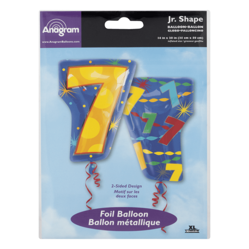 Anagram Jr. Shape Foil Balloon 7 (1 ct) - Instacart
