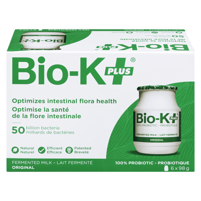 Bio K+ Original Probiotic Dairy Culture (3.5 fl oz) - Instacart