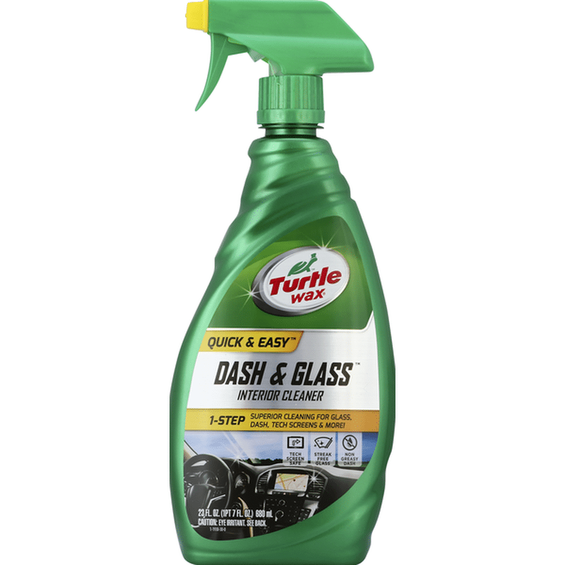 Turtle Wax Interior Cleaner, Dash & Glass (23 oz) - Instacart