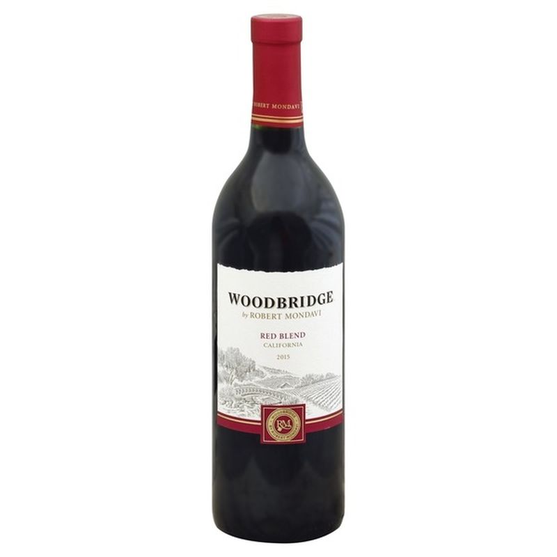 Woodbridge by Robert Mondavi Red Blend Red Wine (750 ml) - Instacart