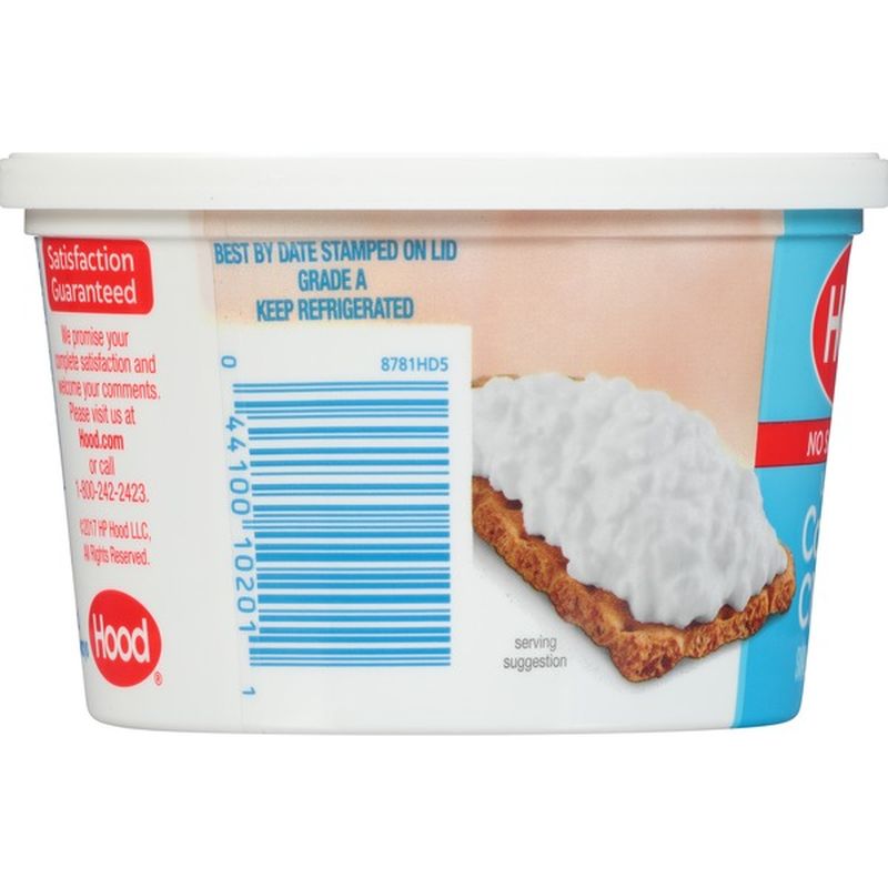 Hood No Salt Added Lowfat Small Curd Cottage Cheese (16 oz) - Instacart