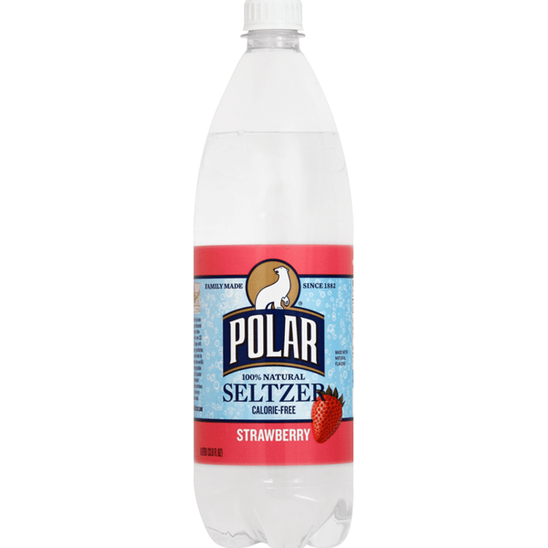 Polar Seltzer, Strawberry (1 L) - Instacart