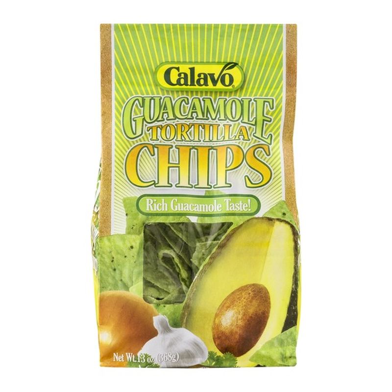 Calavo Guacamole Tortilla Chips (13 oz) - Instacart